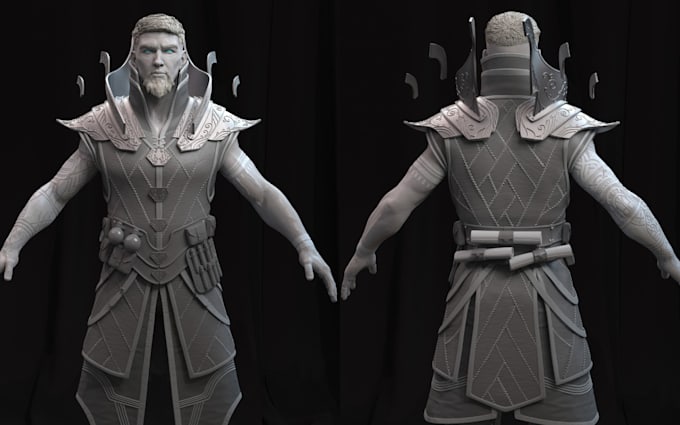 Sculpt 3d models, 3d character sculpting, character modelling ...
