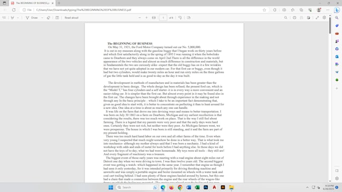 Retype your book correctly by Naziamahjabin99 | Fiverr