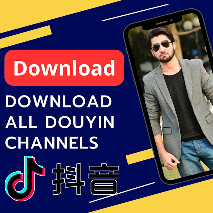 Create code to download all douyin channels without logo, no limits by ...