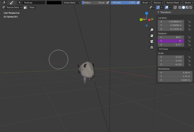 Make a low quality 3d model for you for goofy edits or a game by ...