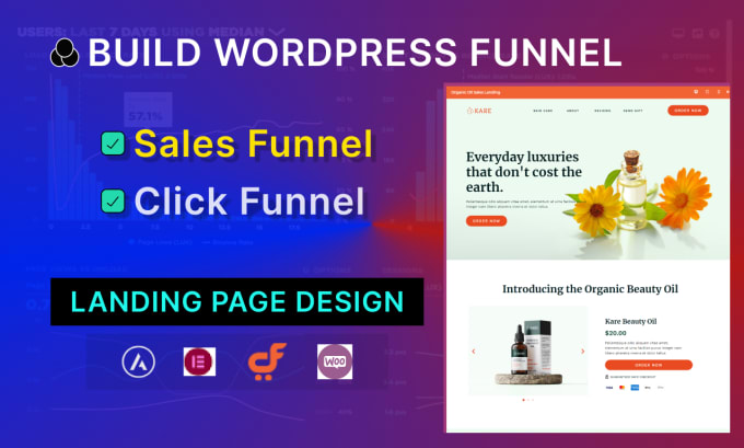 Build a responsive wordpress sales funnel landing page by Wptdkohinur ... Build a responsive wordpress sales funnel landing page by Wptdkohinur ...