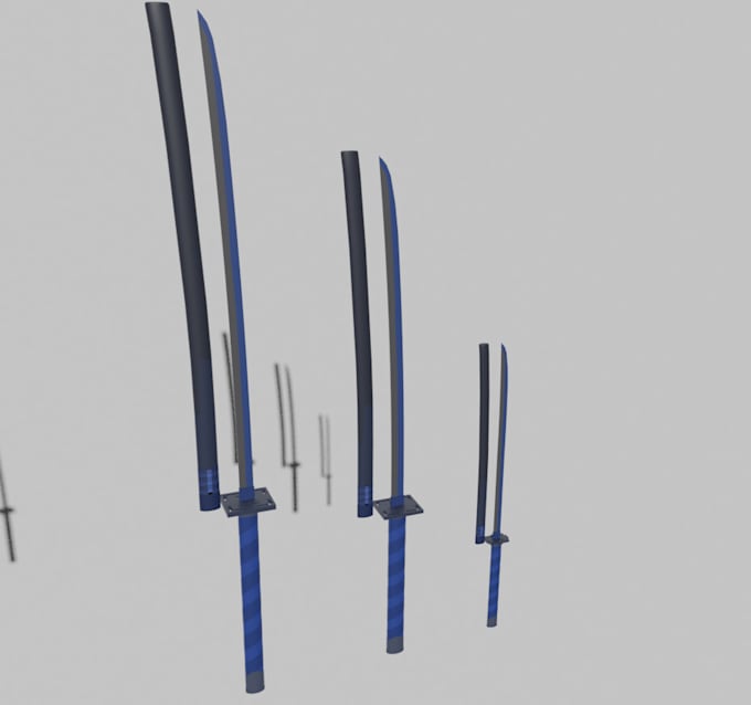3d model weapons for minecraft by Vesko_ko | Fiverr