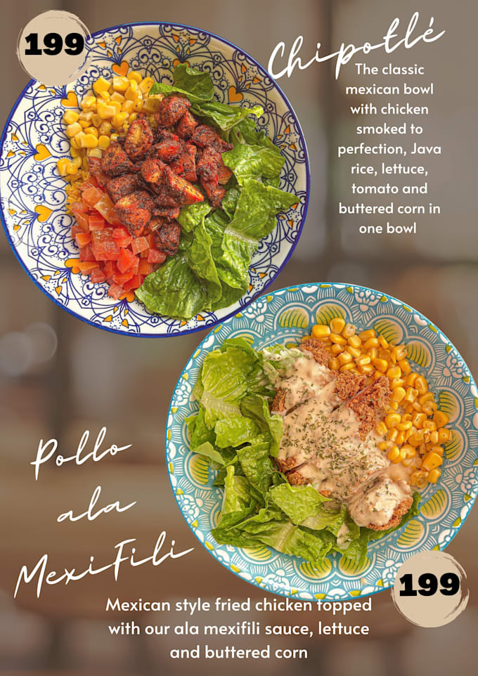 Effective restaurant menu, posters, flyers by Zealfredpoticar | Fiverr