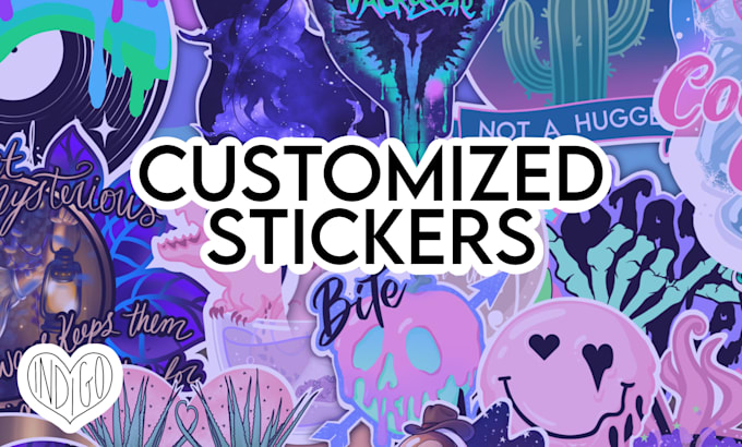 Create a custom sticker design by Barnbum | Fiverr
