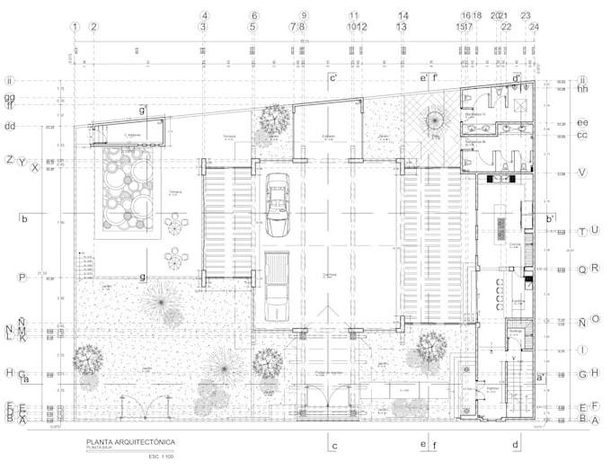 Dibujo tus planos arquitectónicos en 2d by Carla_flores | Fiverr