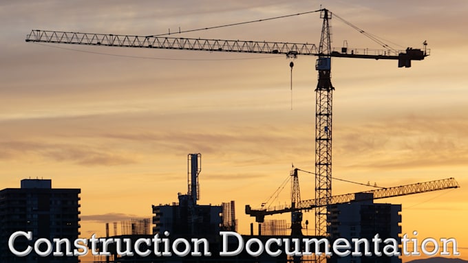 Write your construction documentation by Kevannagle1 | Fiverr