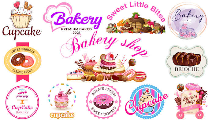 Design bakery, sweet, candy, chocolate, food truck for your business by ...
