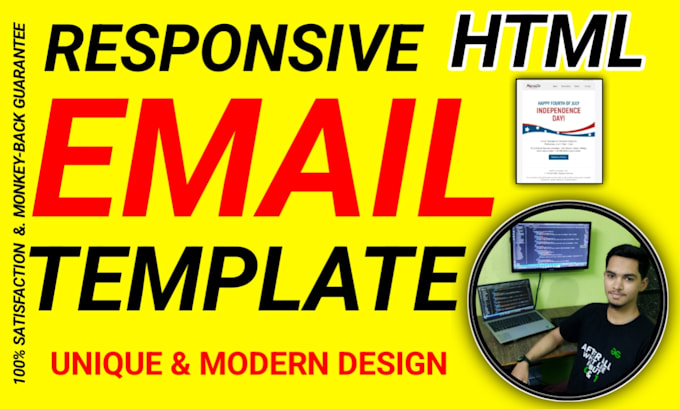 Design html email template, responsive html email template by Minhaj ... Design html email template, responsive html email template by Minhaj ...
