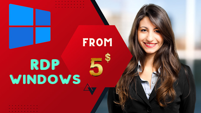 Provide fast windows rdp server 50 gb disk by Divoop | Fiverr