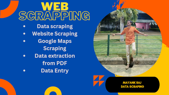 Do Web Scraping Data Scraping Data Extraction From Any Website By Mayankexcel Fiverr