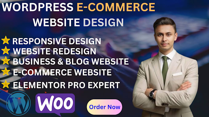 Set up a modern and responsive wordpress website, blog design and elementor pro by Pixxpalash ...