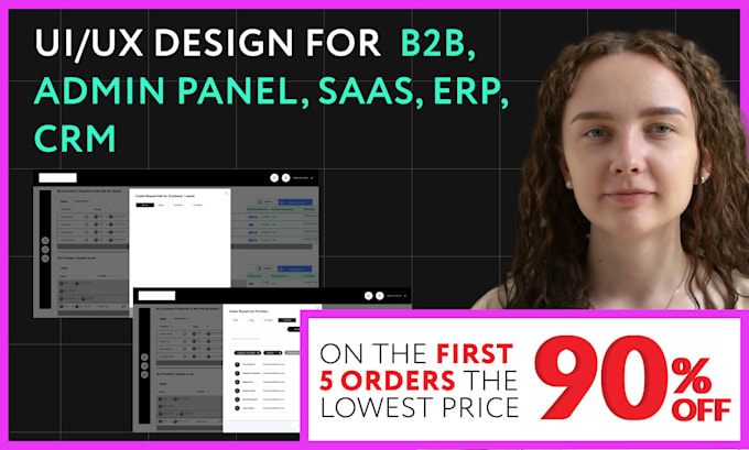 Do an exceptional ux ui design for your project by Levichevanadine | Fiverr