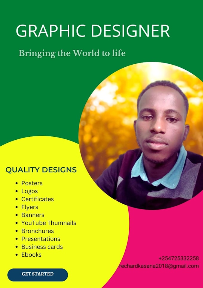 Design custom graphics using canva by Kasanakurash | Fiverr