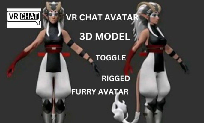 Vrchat avatar nsfw vrchat furry avatar 3d vtuber model vr avatar chat vr avatar by Johnsonkai178 ...