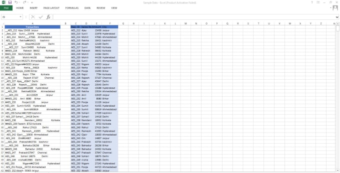 Data sorting, data separating and data cleaning by Excelcarry | Fiverr Data sorting, data separating and data cleaning by Excelcarry | Fiverr