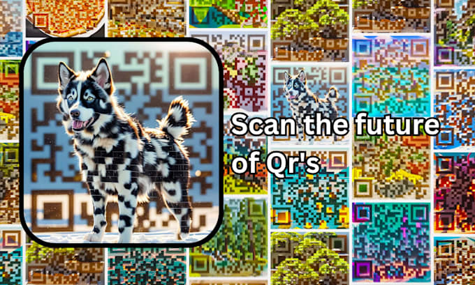 Design unique qr codes with ai by Raidfr2 | Fiverr