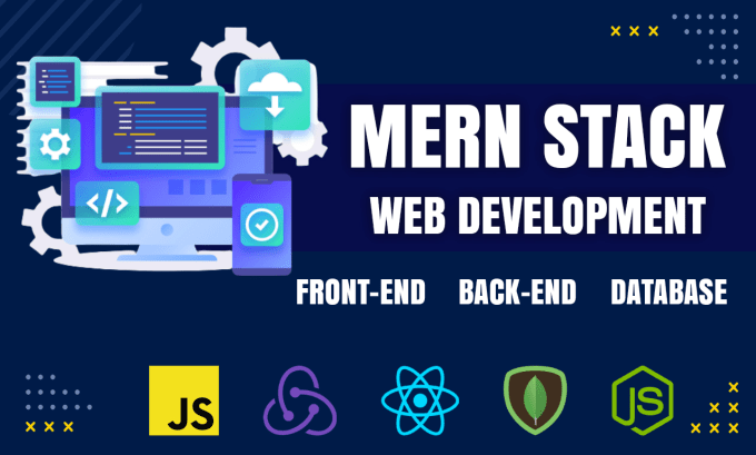 Develop Responsive Mern Stack Custom Website Webapp Using React Node