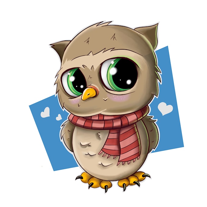 Illustrate digital cartoon characters by Jesserin86 | Fiverr