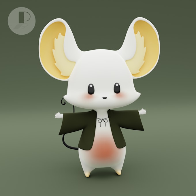 Do cute 3d characters by Paulii3d | Fiverr