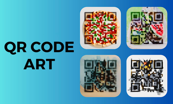 Create ai qr code art for you by Ahmetmertugrul | Fiverr