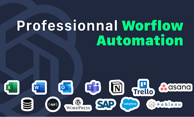 Automate your business workflow with ai by Thomasdch | Fiverr
