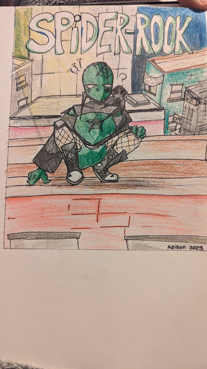 Draw your spidersona oc by K_demel | Fiverr