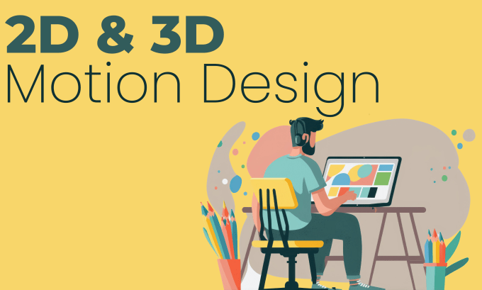 Create customized 2d and 3d motion graphics by Saifabbas367 | Fiverr