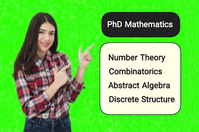 Assist In Number Theory Abstract Algebra Combinatorics Discrete Structure