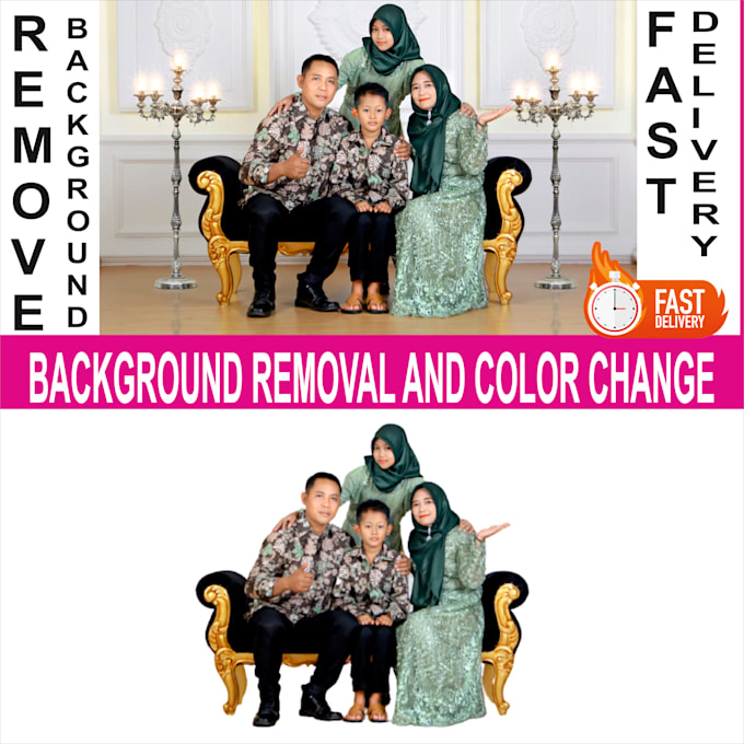 Remove background images with color change or transparent by ...