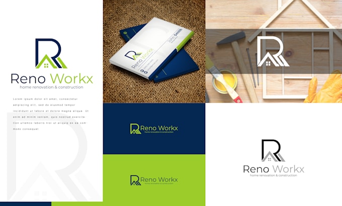 Do custom initial letter mark modern minimalist logo design by ...