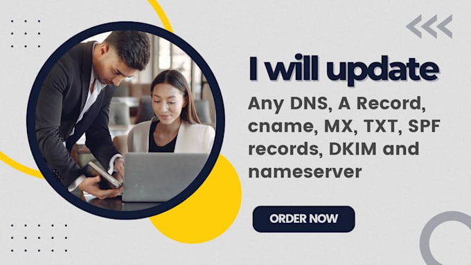 Update dkim, dmarc, cname, mx and fix spf record a record and dns update by Weblogixinc | Fiverr