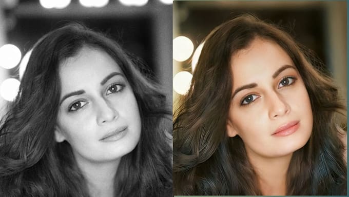 Colorize black and white image by Nethdiluperera | Fiverr