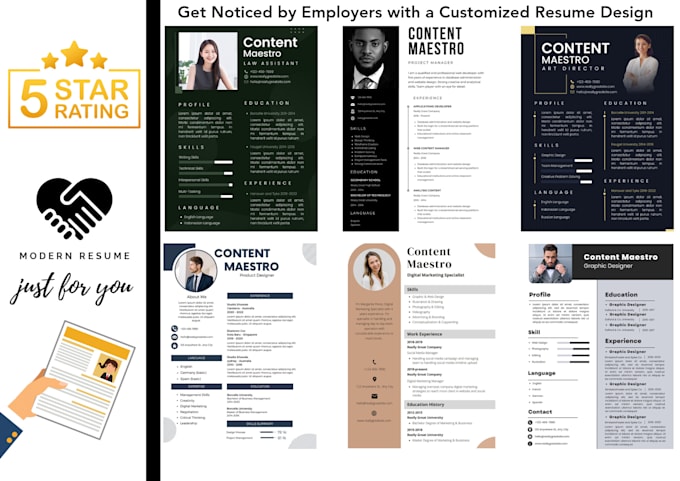 Craft an impressive and professional resume that unlocks opportunities by Leokbaier | Fiverr