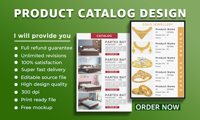 Do amazing product catalog, magazine, and lookbook design with flyer by ...