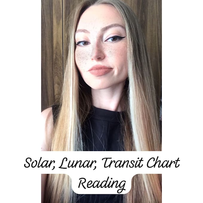 Read solar, lunar and transit chart by Jemappellepolen | Fiverr