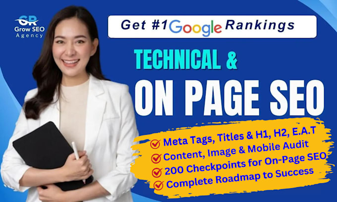 Do website on page seo checklist and technical optimization of wordpress by Mussaratzafar | Fiverr