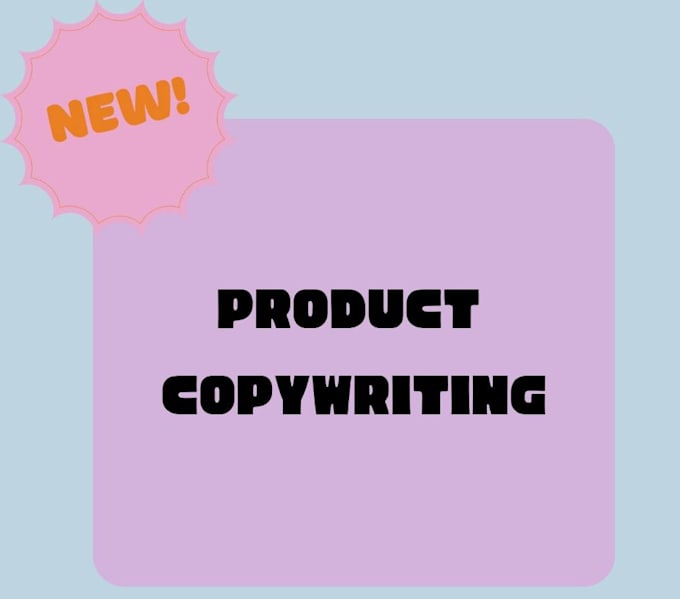 Write sales copy for your products by Cbw_writing | Fiverr
