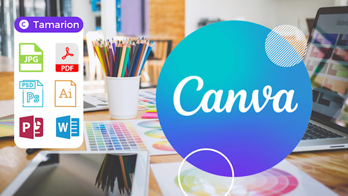 Redesign any type files and designs in canva by Tamarjanelidze | Fiverr