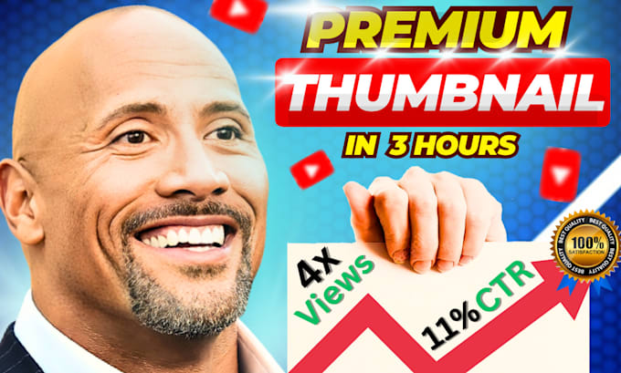 Design attractive clickbait youtube thumbnail in 3 hours by Hunainai ...