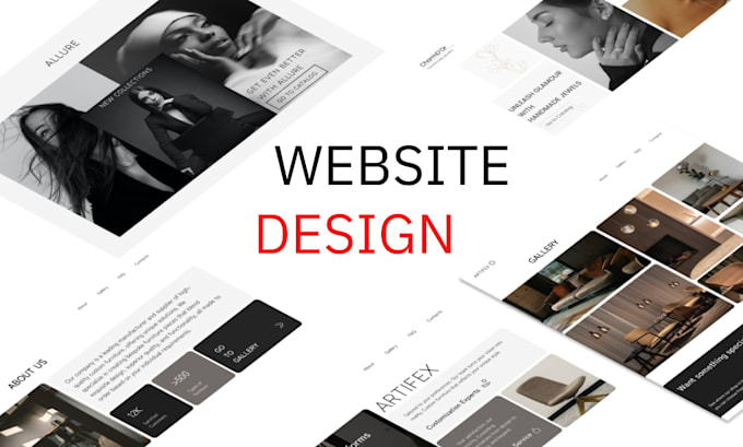 Do unique design for website and mobile apps by Anastasiaux | Fiverr