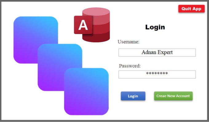 Create Design And Customized Microsoft Access Database Applications By Adnanexpert Fiverr