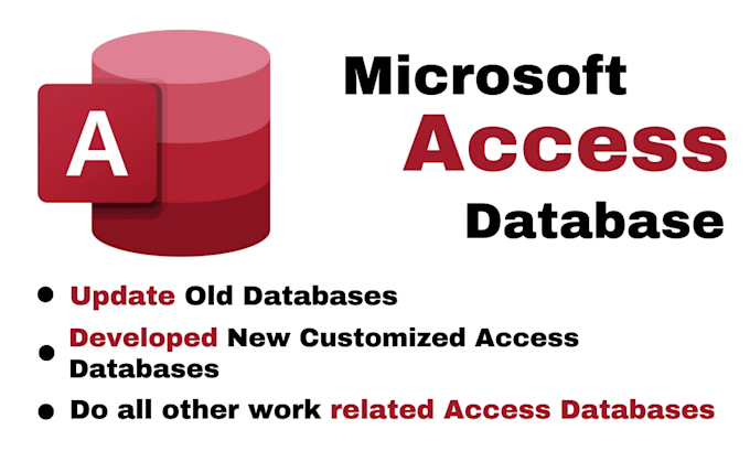 Develop Microsoft Access Database Application Access Project By Adnan