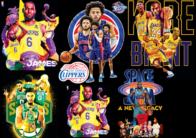 Send you designed bootleg 2023 style nba all sports tshirt in 1 day by ...