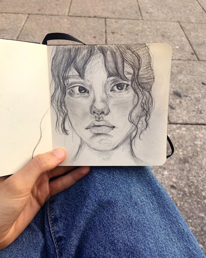 Draw digital or physical portraits by Berty_arte | Fiverr