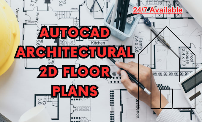 Draft architectural blueprint, floor plan drawing in autocad by Cad ...