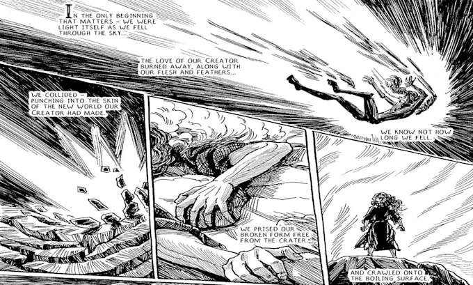 Create Comic Panel Illustration Nsfw Character Comic Page In Comic Custom Style By Doodlemaven