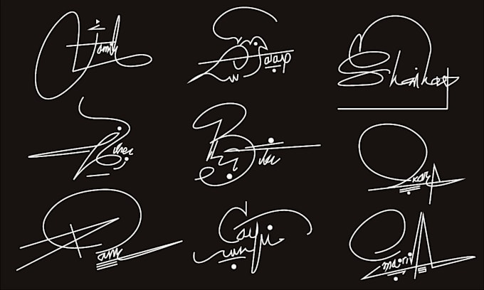 Design handwritten personal signature ,brand signature and calligraphy ...