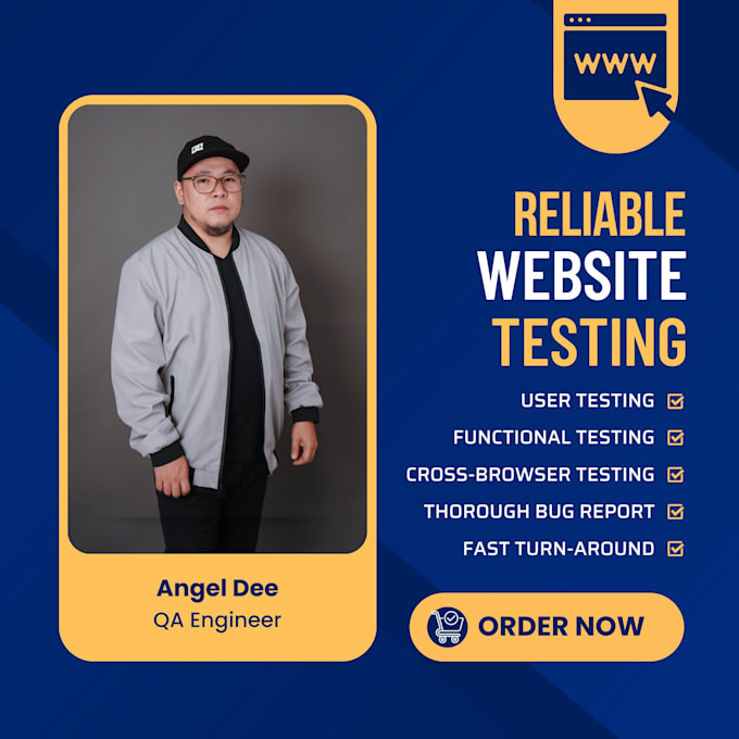 Ensure your website undergone rigorous checks before launch by Angeldacudao | Fiverr