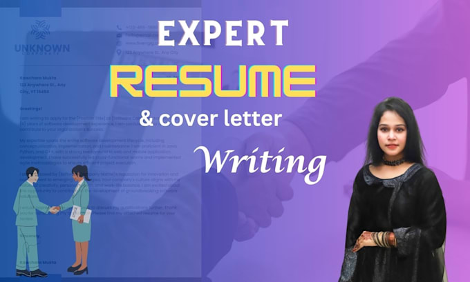 Write, edit professional resume, cv and cover letter by Kawchara_mukta ...
