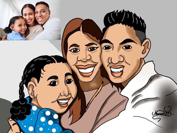 Draw you, and illustrate, character by Nanarts07 | Fiverr